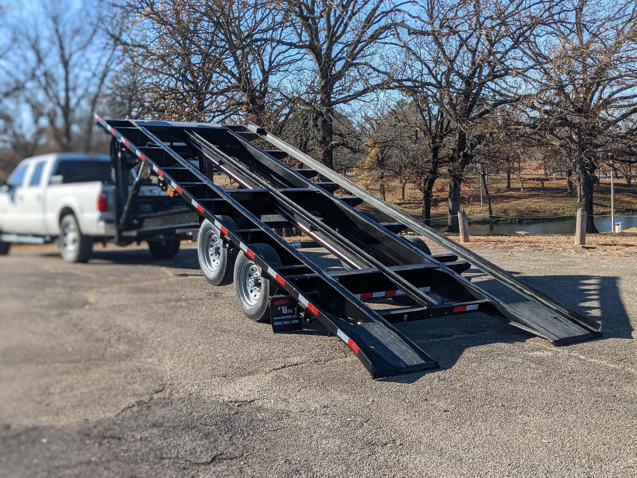 23' Gooseneck Container Trailer - Kerr Bilt Trailers