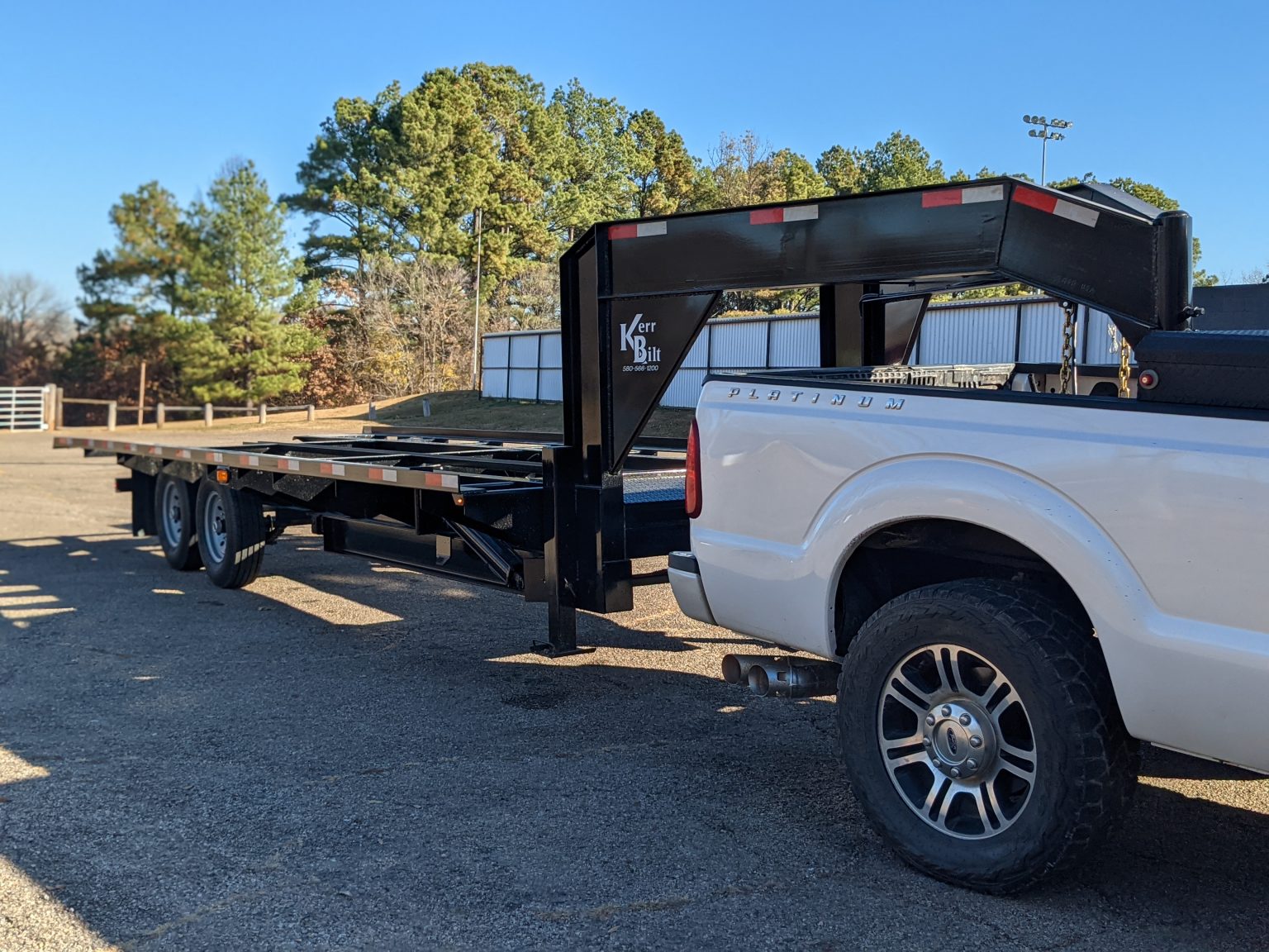 23' Gooseneck Container Trailer - Kerr Bilt Trailers