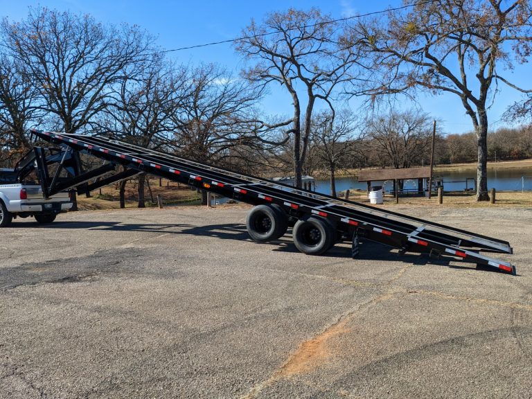 40' Gooseneck Shipping Container Trailer - Kerr Bilt Trailers