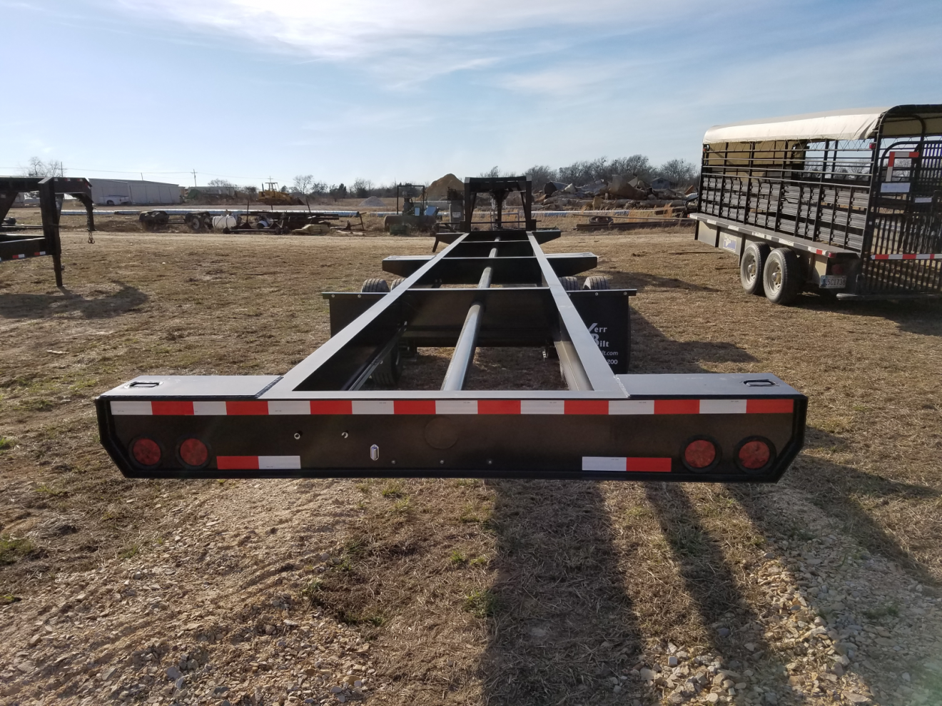 40' GOOSENECK CONTAINER CHASSIS - Kerr Bilt Trailers