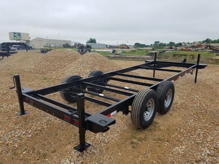 20' BUMPER PULL CONTAINER CHASSIS - Kerr Bilt Trailers