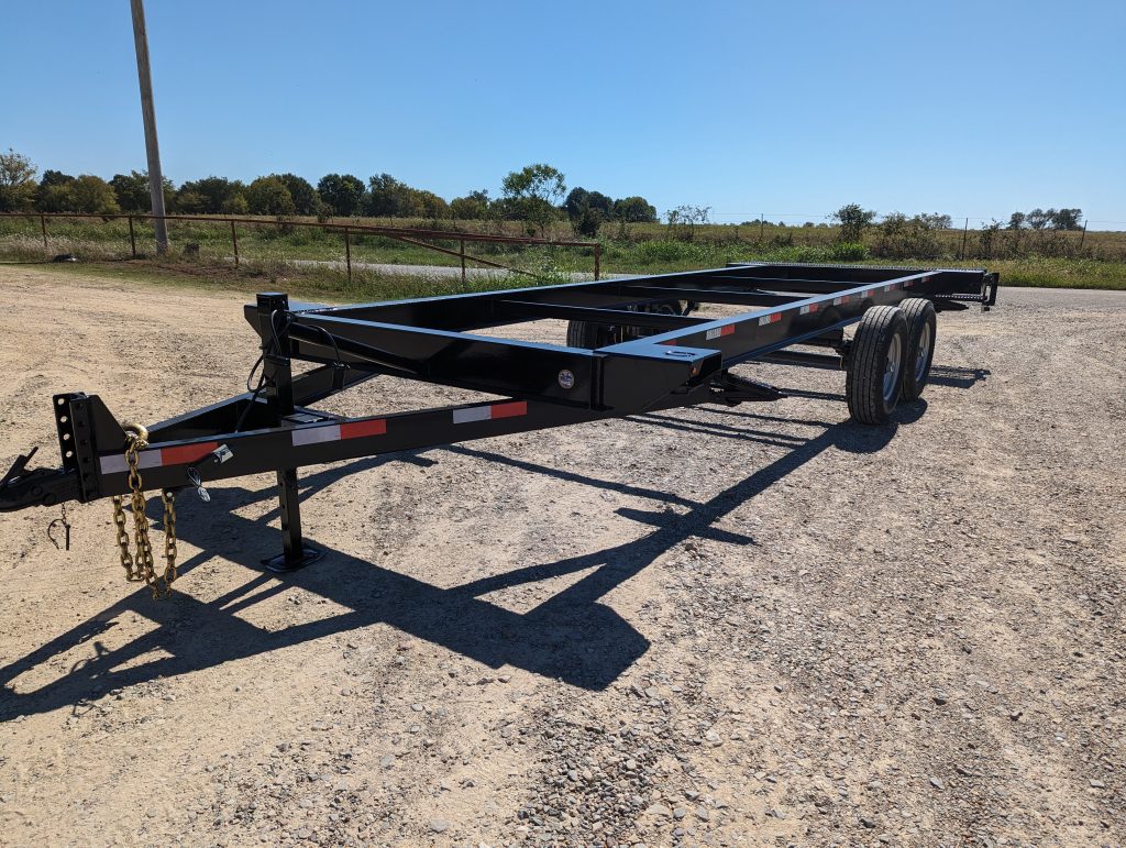 20' BUMPER PULL CONTAINER CHASSIS WITH STEPS - Kerr Bilt Trailers